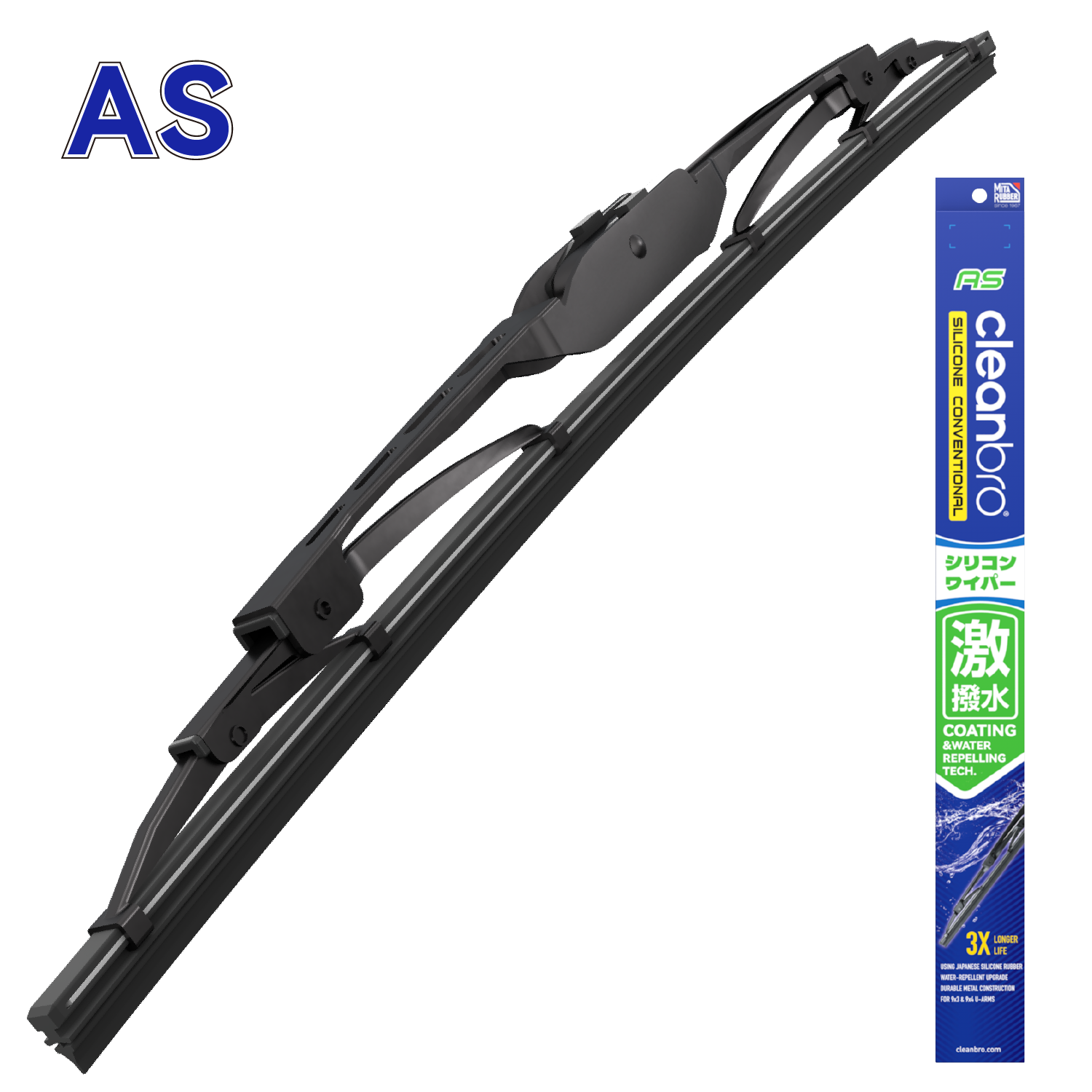 Cleanbro AS conventional silicone wiper blade