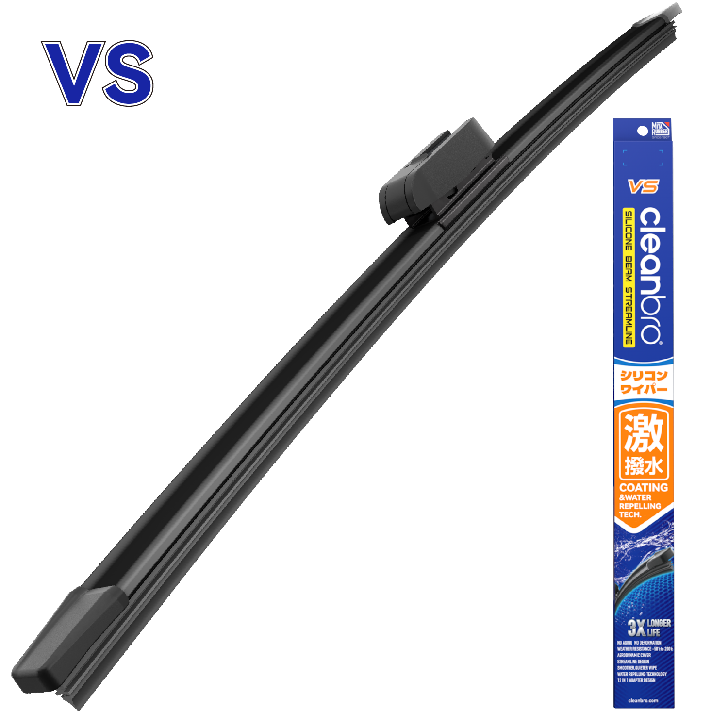 Cleanbro VS beam silicone wiper blade