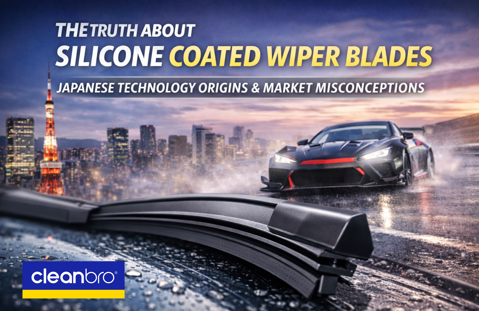 Cleanbro Silicone Coated Wiper Blades: The Truth Behind Japanese ...